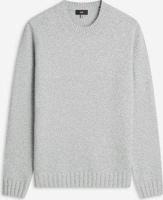 Cinque Strickpullover CIZAC Rundhalsausschnitt, Slim Fit, Rippdetails an der Seitennaht