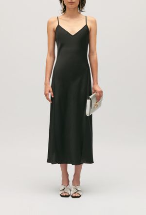 Claudie Pierlot Robe nuisette midi noire