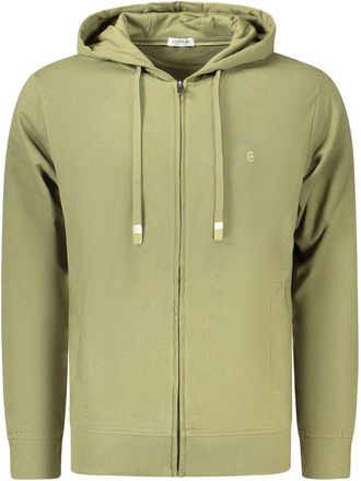 Coveri Moving Gr&uuml;ner Baumwoll-Herren Hoodie
