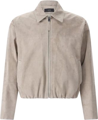 Arma Femme, Vestes, Beige, Taille: 36 FR Loua Leather Jacket