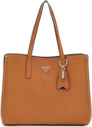 Guess Meridian II Girlfriend Tote Cognac