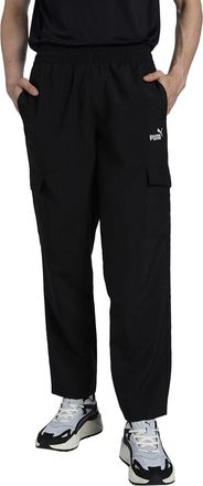 Puma Herren ESS No. 1 Logo Woven Cargo Pants Gewebte Hose, Schwarz, L