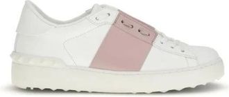 Valentino Garavani Femme, Chaussures, Blanc, Taille: 39 EU Bos Taurus Baskets