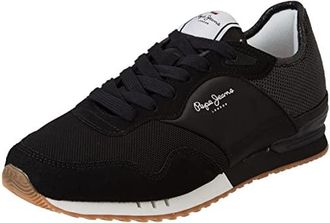 Pepe Jeans London London Sneakers avec Paillettes Noir