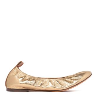 Lanvin Goldene Ballerinas - - Shoes - Damen - Gelb - 39 EU
