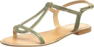 Les Tropeziennes Damen Hamore Sandale, Tilleul, 35.5 EU