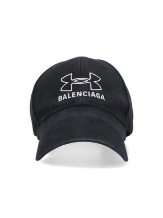 Balenciaga Caps & M&uuml;tzen - Logo Baseball Cap - Black - Gr. L - in Schwarz - f&uuml;r Damen