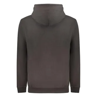 Tommy Hilfiger Logo-Embroidered Cotton Hoodie - Black