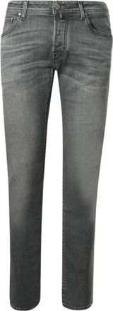 Jacob Cohen Homme, Jeans, Gris, Taille: W35 Nick Slim-Fit Jeans