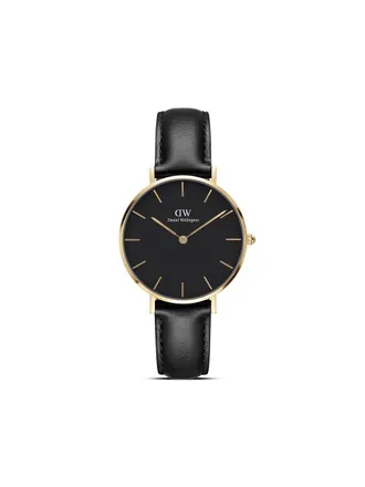 Daniel Wellington Petite St Mawes 32mm - Schwarz
