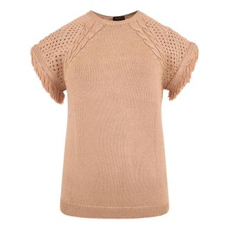 Moorer Damen, Strickwaren, Beige, XSGr&ouml;&szlig;e