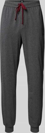 HUGO BOSS Regular Fit Sweatpants aus Baumwoll-Mix