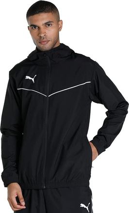 Puma Herren Teamrise All Weather Jacket Sweatshirt, Puma Black-puma White, S EU