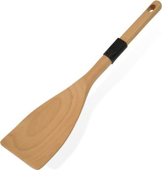 Stanley Rogers Premium Pfannenwender Fair - aus Buchenholz,mit Anti-Rutsch-Griff