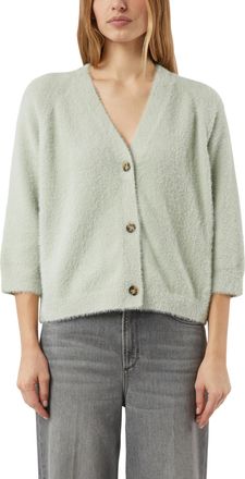 Comma Damen Strickjacke 2176296 Blue Green 34