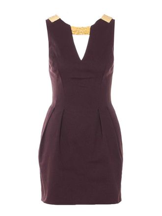 Elisabetta Franchi Robe Courte - Rouge