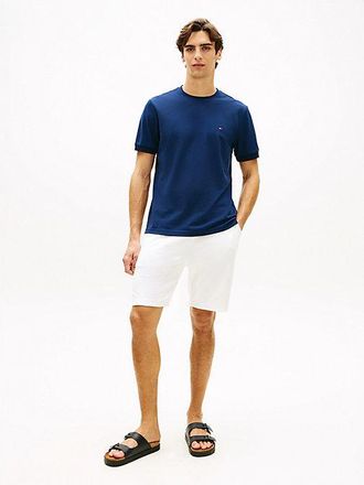 Tommy Hilfiger Short en tissu &eacute;ponge &agrave; drapeau brod&eacute;