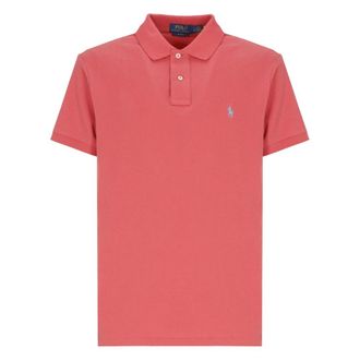 Ralph Lauren Homme, Tops, Rouge, Taille: L Slim Fit Polo