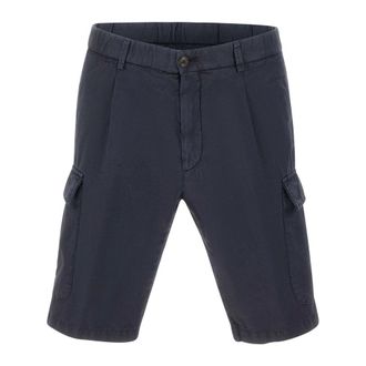 BRIGLIA 1949 Homme, Shorts, Bleu, Taille: M Shorts Bermuda Newport