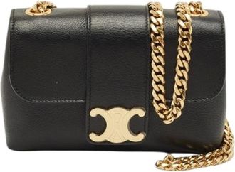 Celine Pre-owned Mini Victoire Shoulder Bag - Femme - Pre-owned - Noir - Taille: ONE Size