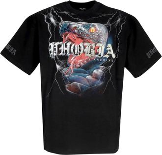 Phobia Archive Snake Tee - - Tops - Herren - Schwarzk - L