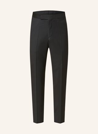 Wilvorst Wilvorst Smoking-Hose Regular Fit schwarz