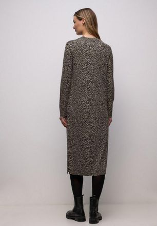 Street One Midikleid im Leo-Allover-Print