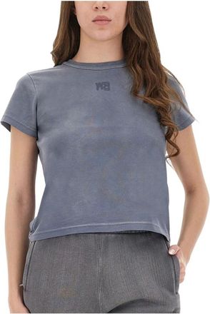 Alexander Wang Femme, Tops, Bleu, Taille: 36 FR T-Chemises