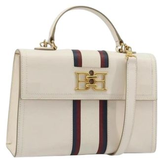 Bally Sac &agrave; main Pre-owned - Femme - Pre-owned - Blanc - Taille: ONE Size