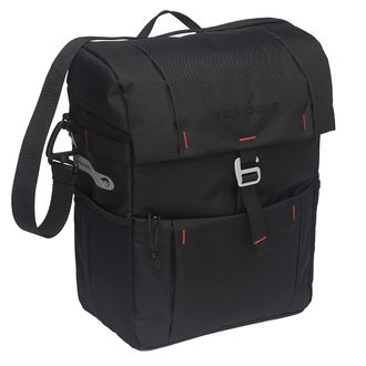 New Looxs Vigo Single - Fahrradtaschen f&uuml;r Gep&auml;cktr&auml;ger - Wasserdicht Polyester - Seitentasche Fahrrad mit Schultergurt - E-Bikes Geeignet - Leicht Fixierbare F