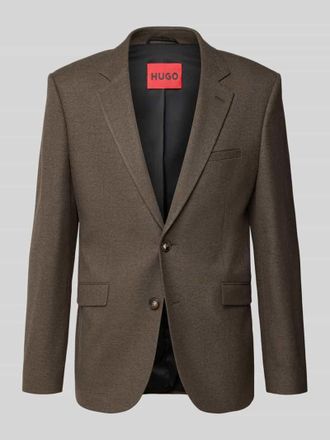 HUGO BOSS Regular Fit Sakko mit Brustleistentasche