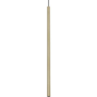 Ideal Lux Ideal Lux - ultrathin Plafonnier led rond de 100 cm de haut, finition laiton satin&eacute;, 3 000 k