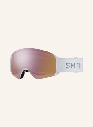 Smith Skibrille 4d Mag weiss
