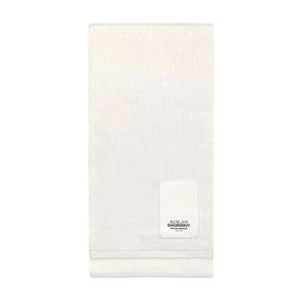 Ruslan Baginskiy Logo-Patch Schal - - Accessories - Damen - Wei&szlig; - ONE SIZE