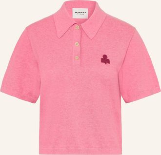 Isabel Marant Marant &Eacute;toile Strick-Poloshirt Althea pink