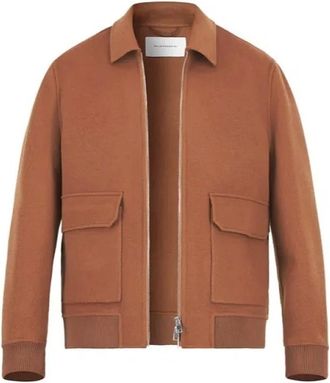 Baldessarini Homme, Vestes, Brun, Taille: XL Veste en laine avec poches plaqu&eacute;es