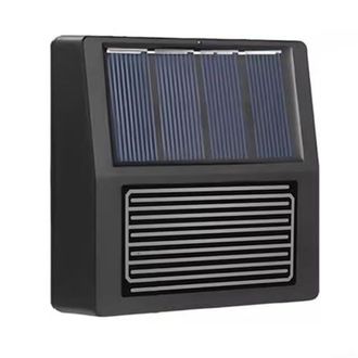 Generic Capteur de pluie solaire sans fil avec précision de contact, boîtier résistant aux intempéries, batterie solaire 1200 mAh pour une utilisation en exté