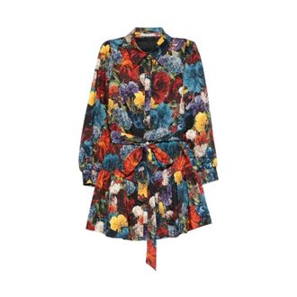 Alice & Olivia Hemdblusenkleid - - Dresses - Damen - Mehrfarbig - 3XS