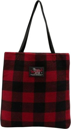 Woolrich WM Wool Large Tote - unisex - Sacs - Rouge - Taille: ONE Size