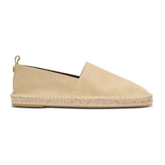 Balmain Homme, Chaussures, Beige, Taille: 42 EU Espadrilles en daim