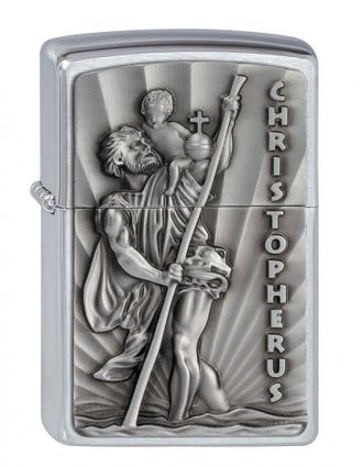 Zippo 2001978 Feuerzeug 200 Patron Saint Christopher