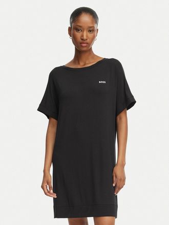 HUGO BOSS Nachthemd Element 50561000 Schwarz Regular Fit