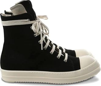 Rick Owens Homme, Chaussures, Noir, Taille: 40 EU Baskets