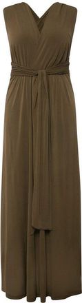 STUDIO UNTOLD Maxikleid Jersey-Wickelkleid Maxil&auml;nge Rock in A-Line