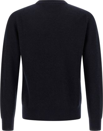Brioni Mens Blue Cashmere Cardigan Clothing