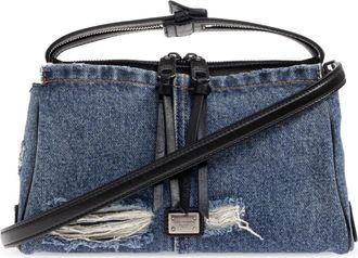 Dolce & Gabbana Femme, Sacs, Bleu, Taille: ONE Size Vittoria Handbag