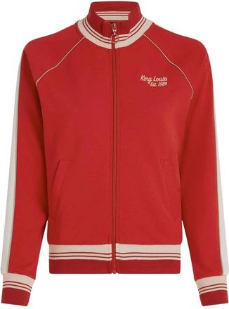 King Louie Femme, Sweatshirts et sweats &agrave; capuche, Rouge, Taille: 44 FR Lila Coljack Daytona Sweat