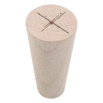 Soimiss Massivholz Sofa M&ouml;belbeine Rund H&ouml;he Unlackiert Handpolierte Holzf&uuml;&szlig;e als Ersatz f&uuml;r Sofa Kommode Couchtisch Tv-st&auml;nder Sicherer Rundfu&szlig; f&uuml;r Vielseiti