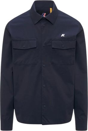 K-Way Homme, Chemises, Bleu, Taille: 2XL Umbert Stretch 2 Layers Shirt Jacket