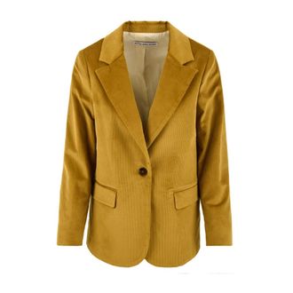 Attic and Barn Ocker Jacken f&uuml;r Stilvolles Aussehen - - Jackets - Damen - Gelb - S
